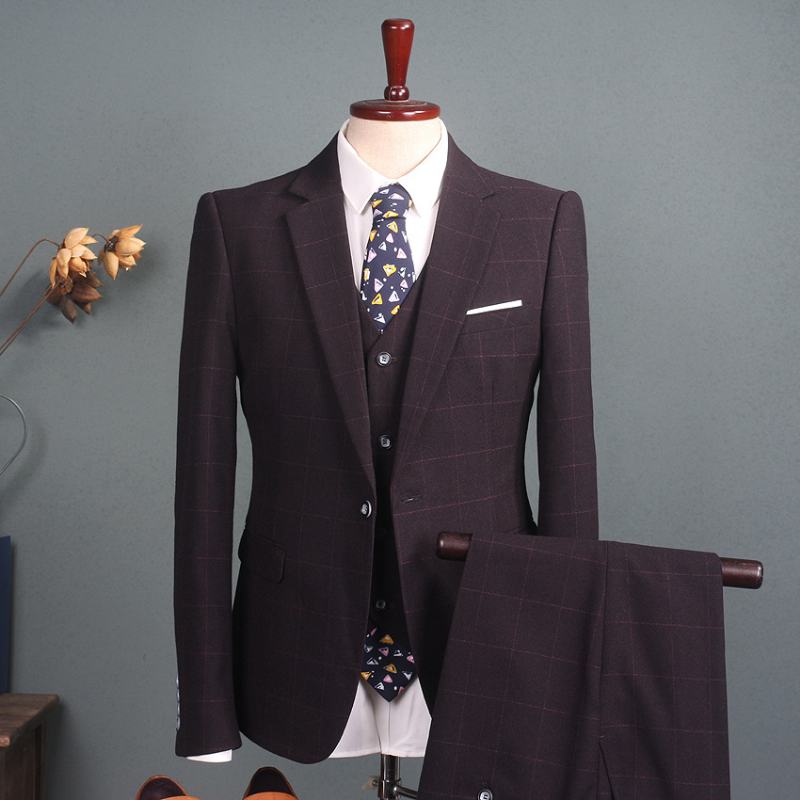Vrije Tijd Plaid Slank Pak Restaurant Hotel Etiquette Gastheer Herenpak ...